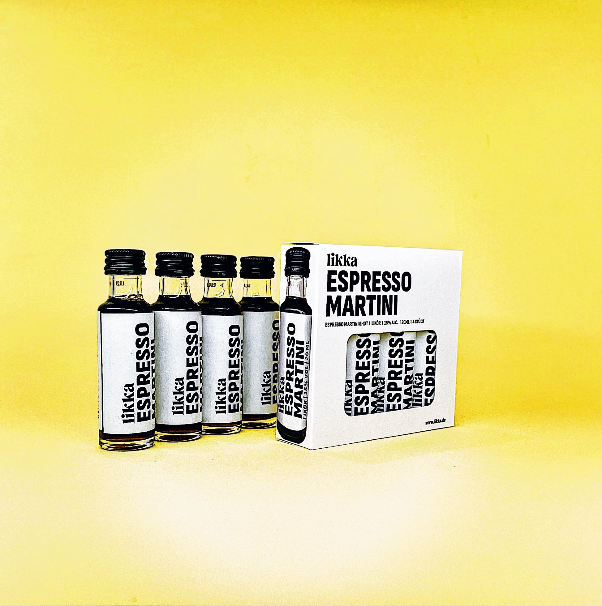 likka Espresso Martini Shot - 4er Box – likka Spirituosen & Liköre